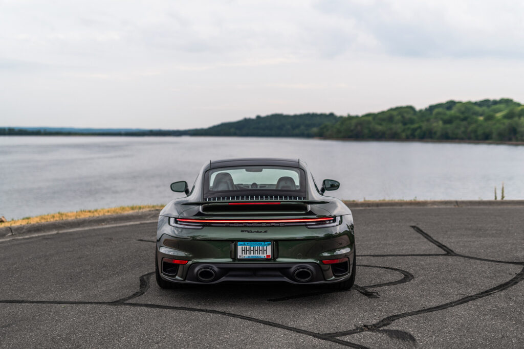 Green Porsche 992 Turbo - Brixton Forged™