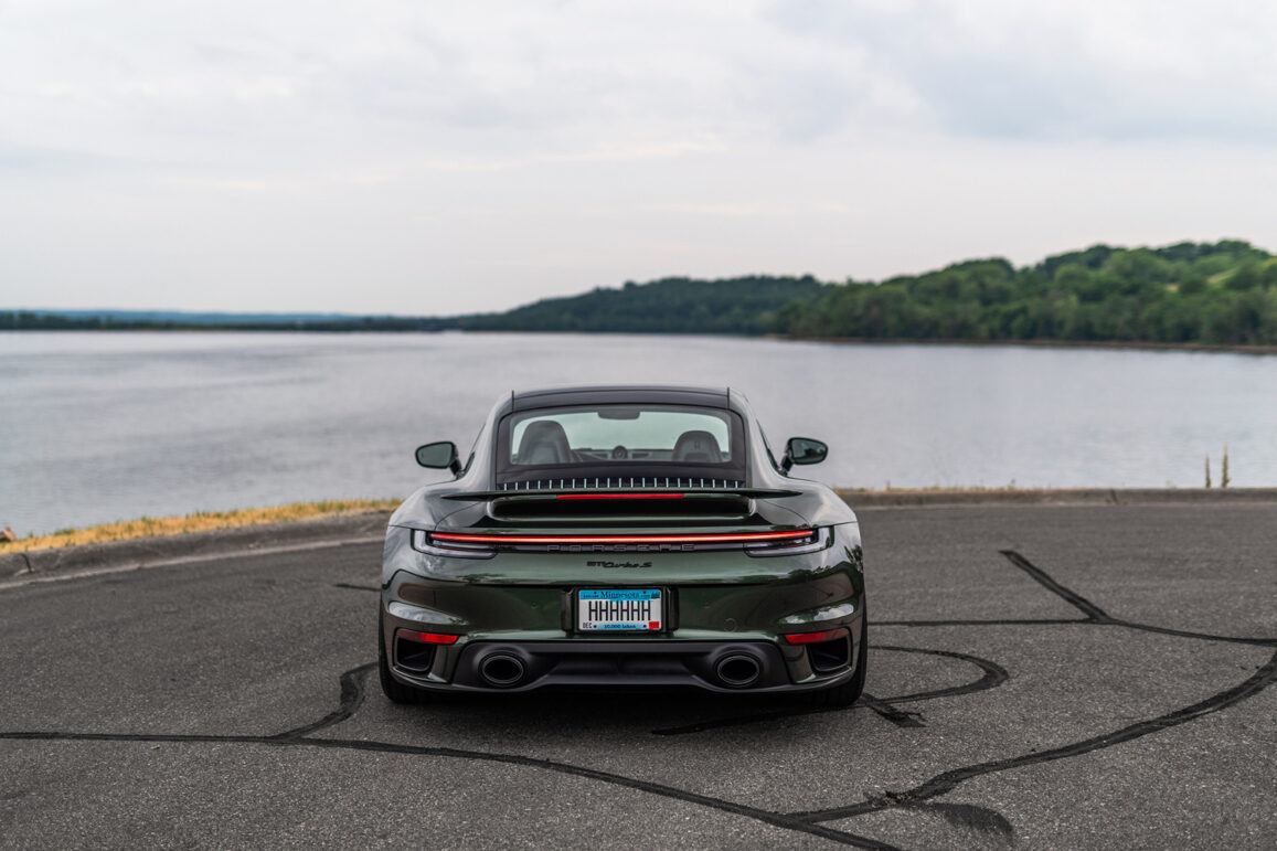 Green Porsche 992 Turbo - Brixton Forged™