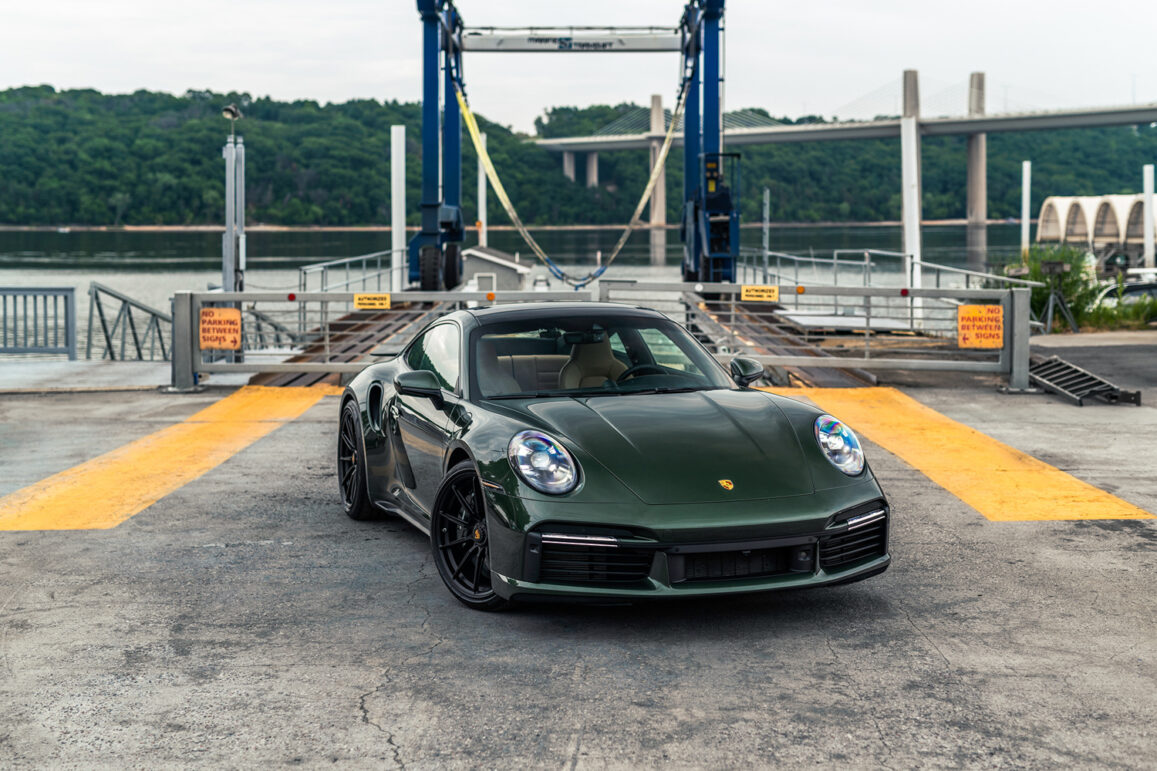Green Porsche 992 Turbo - Brixton Forged™
