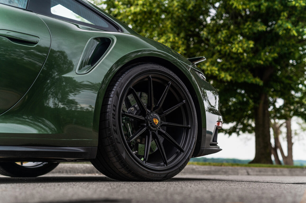 Green Porsche 992 Turbo - Brixton Forged™