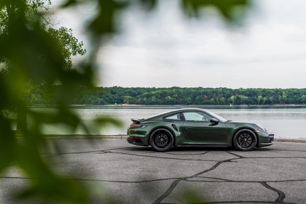 Green Porsche 992 Turbo - Brixton Forged™