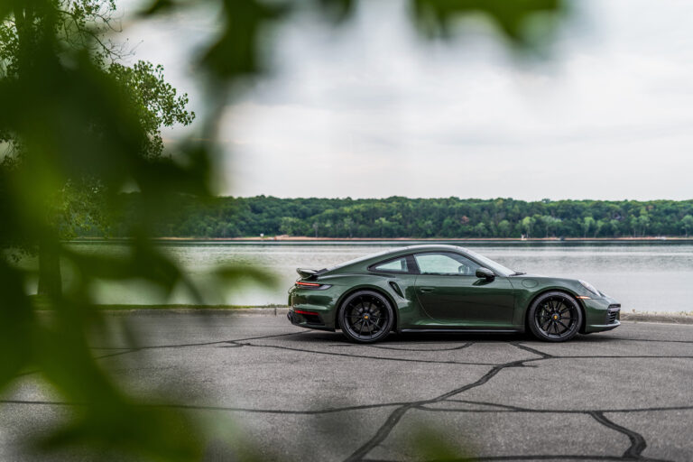 Green Porsche 992 Turbo - Brixton Forged™