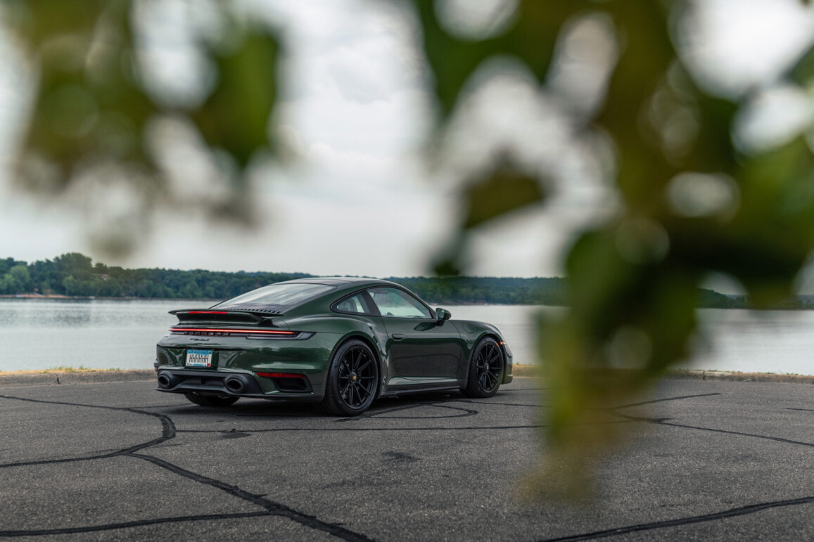Green Porsche 992 Turbo - Brixton Forged™