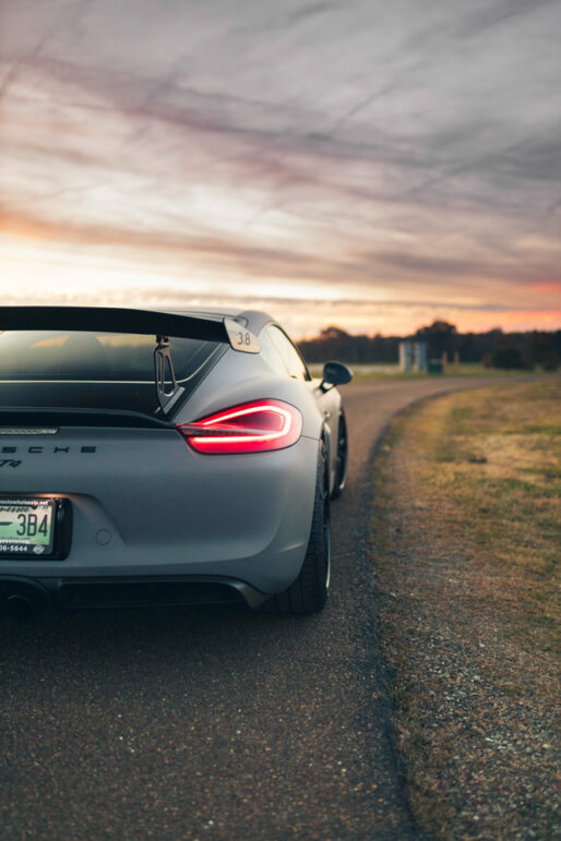 Grey Porsche GT4 - Brixton Forged™