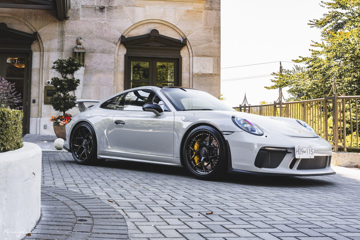 White Porsche GT3 - Brixton Forged™