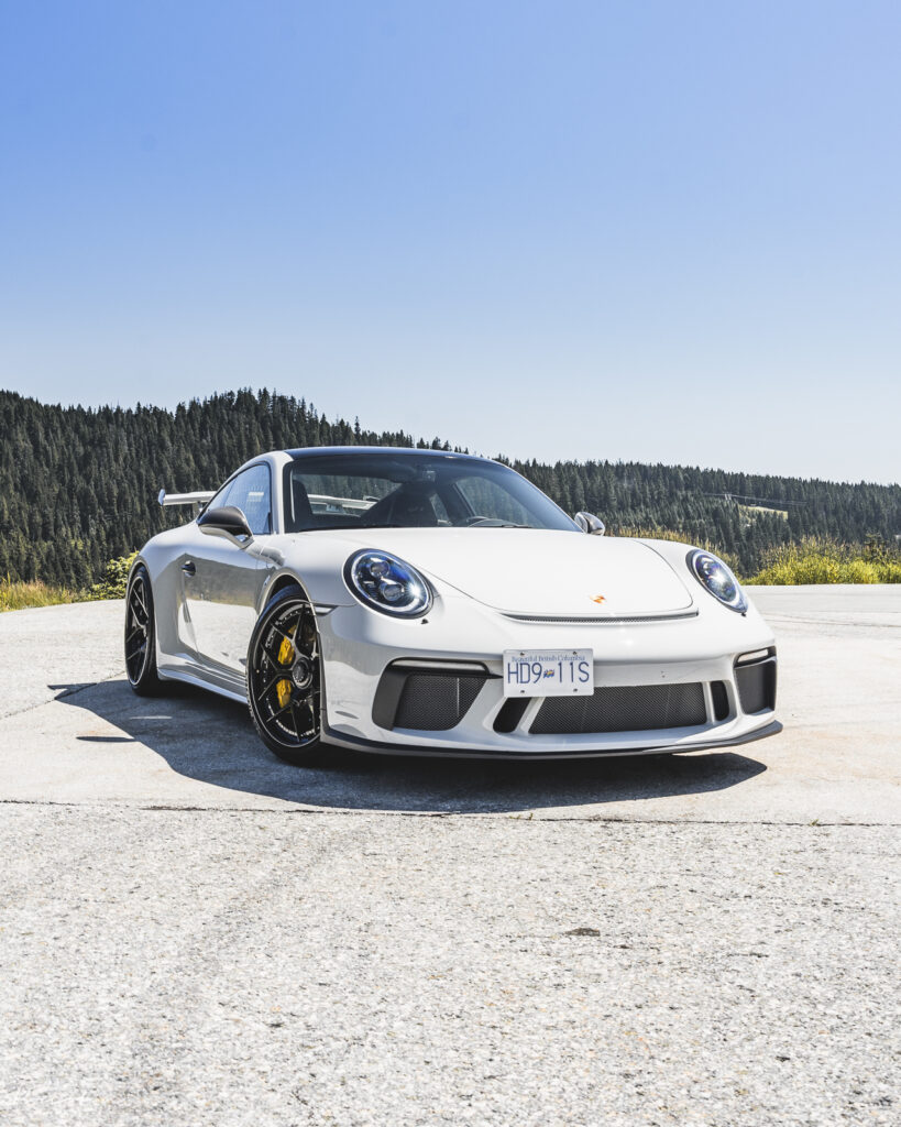 White Porsche GT3 - Brixton Forged™