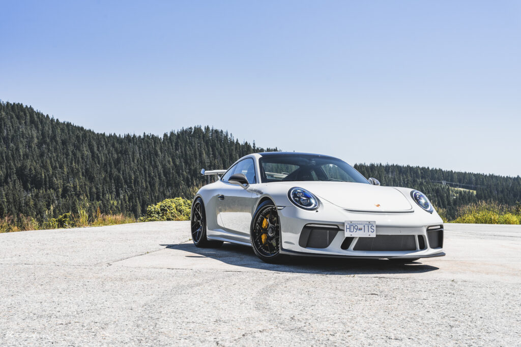 White Porsche GT3 - Brixton Forged™