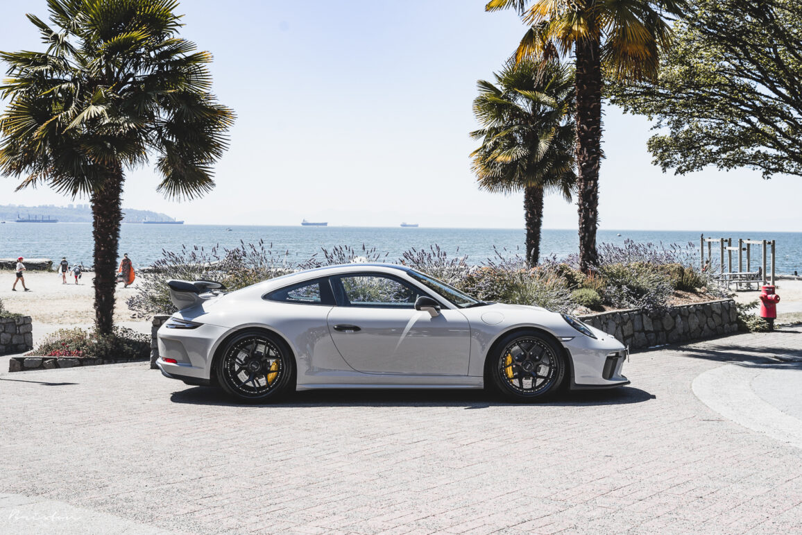 White Porsche GT3 - Brixton Forged™