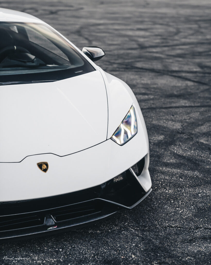 White Lamborghini Huracan - Brixton Forged™