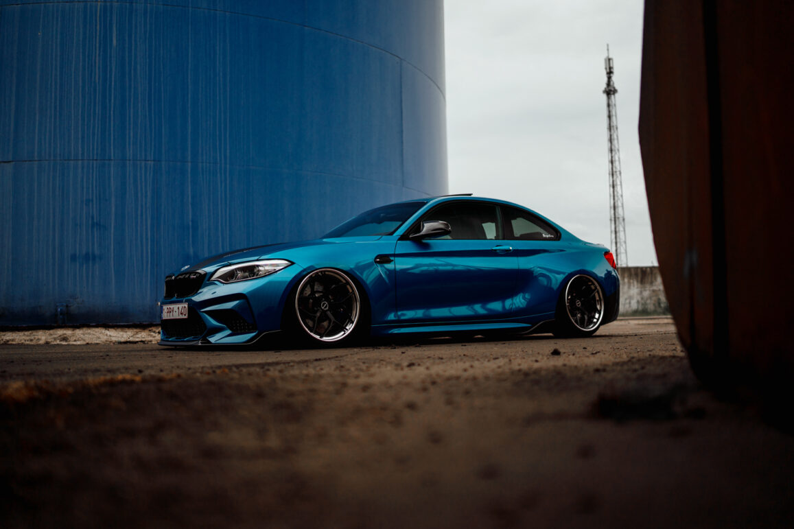 Blue BMW M2 Competition - Brixton Forged™