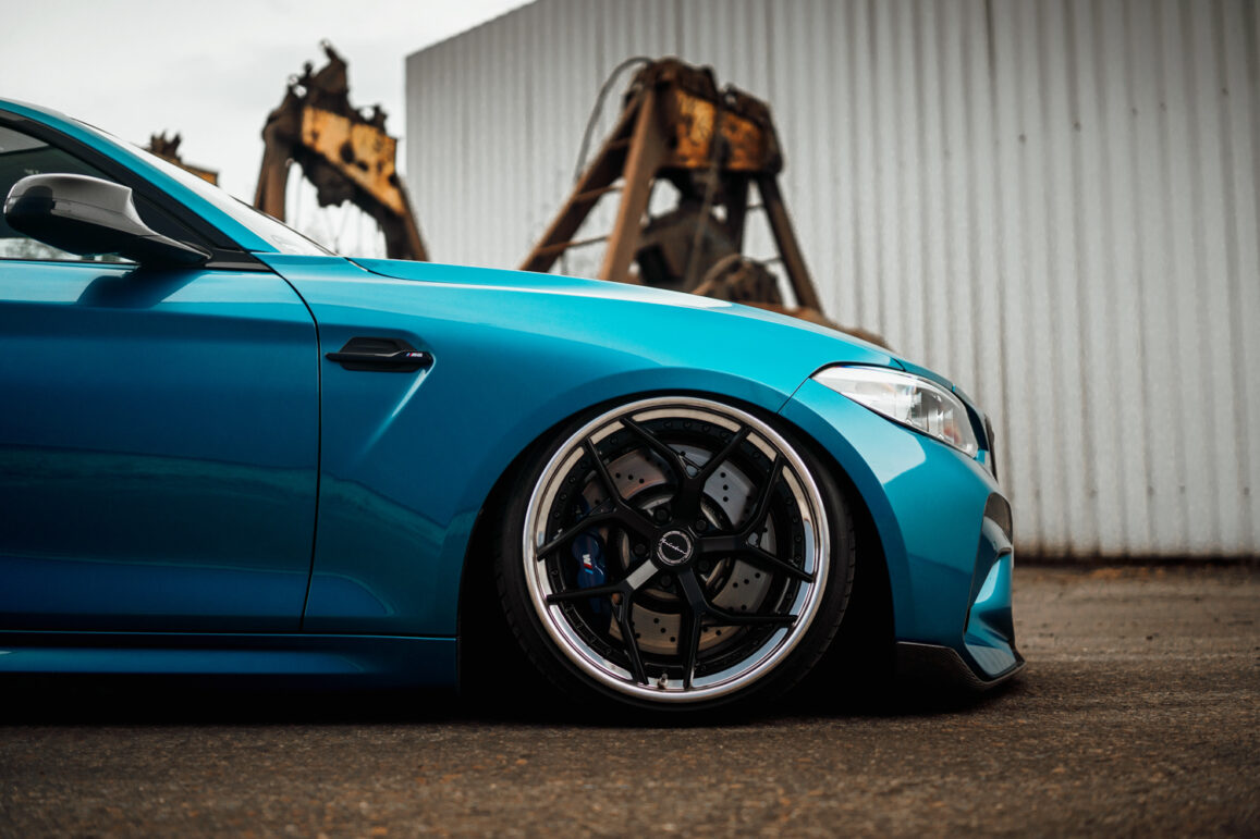 Blue BMW M2 Competition - Brixton Forged™