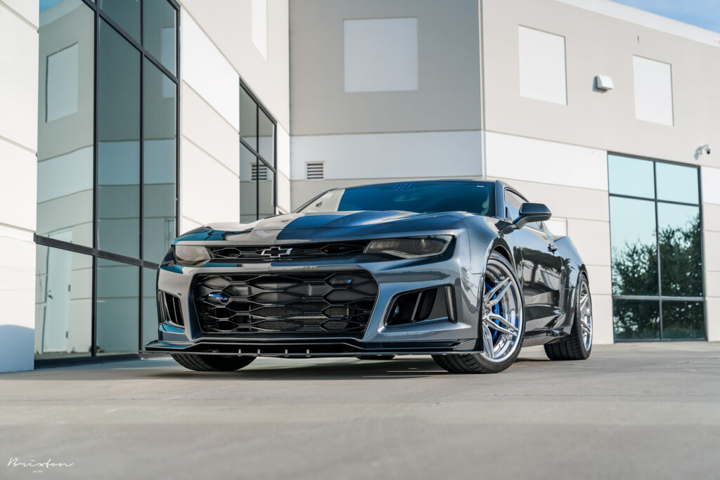 Grey Chevrolet Camaro ZL1 - Brixton Forged™