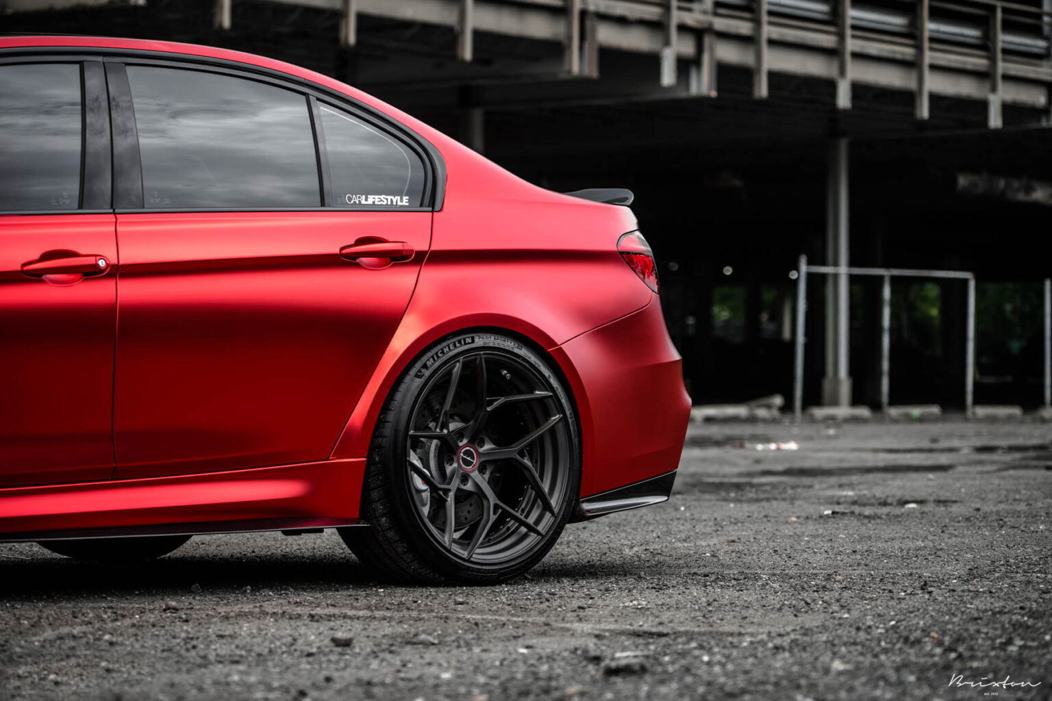 Red BMW F80 M3 - Brixton Forged™