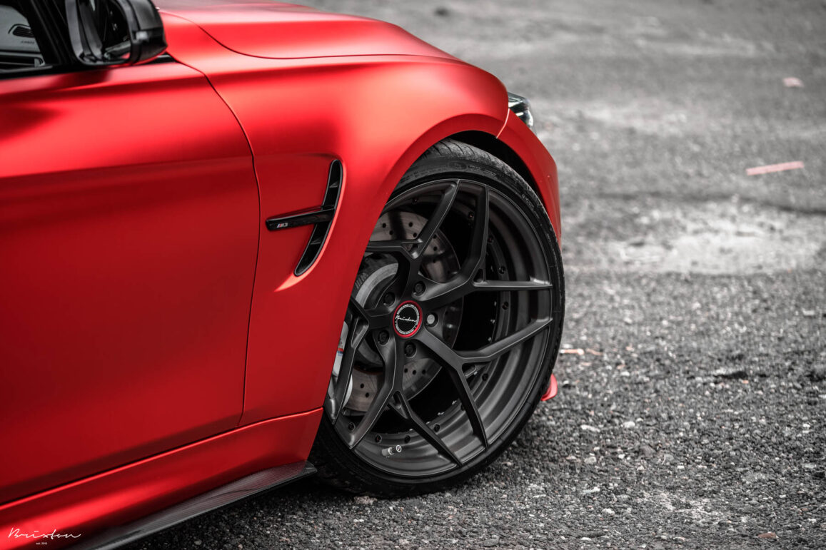 Red BMW F80 M3 - Brixton Forged™