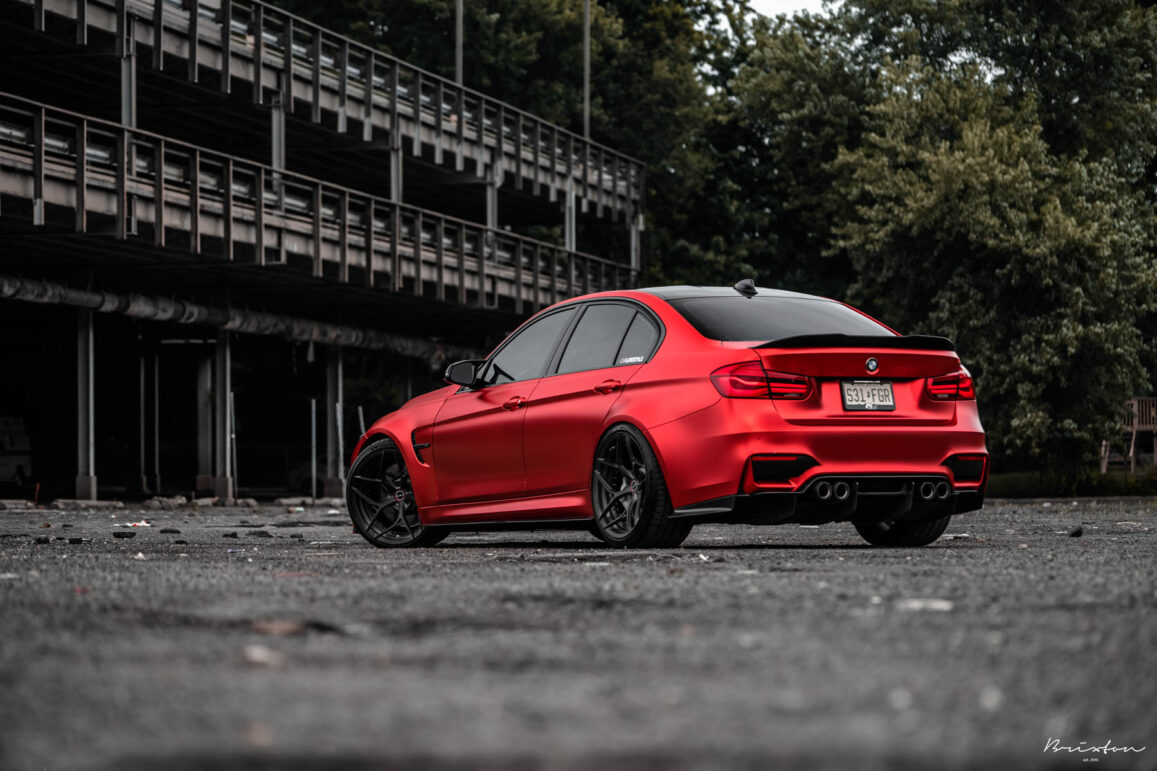 Red BMW F80 M3 - Brixton Forged™