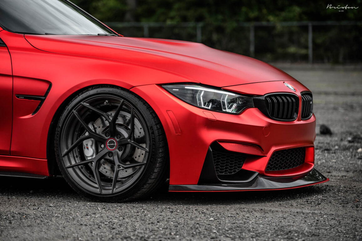 Red BMW F80 M3 - Brixton Forged™