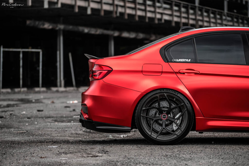 Red BMW F80 M3 - Brixton Forged™