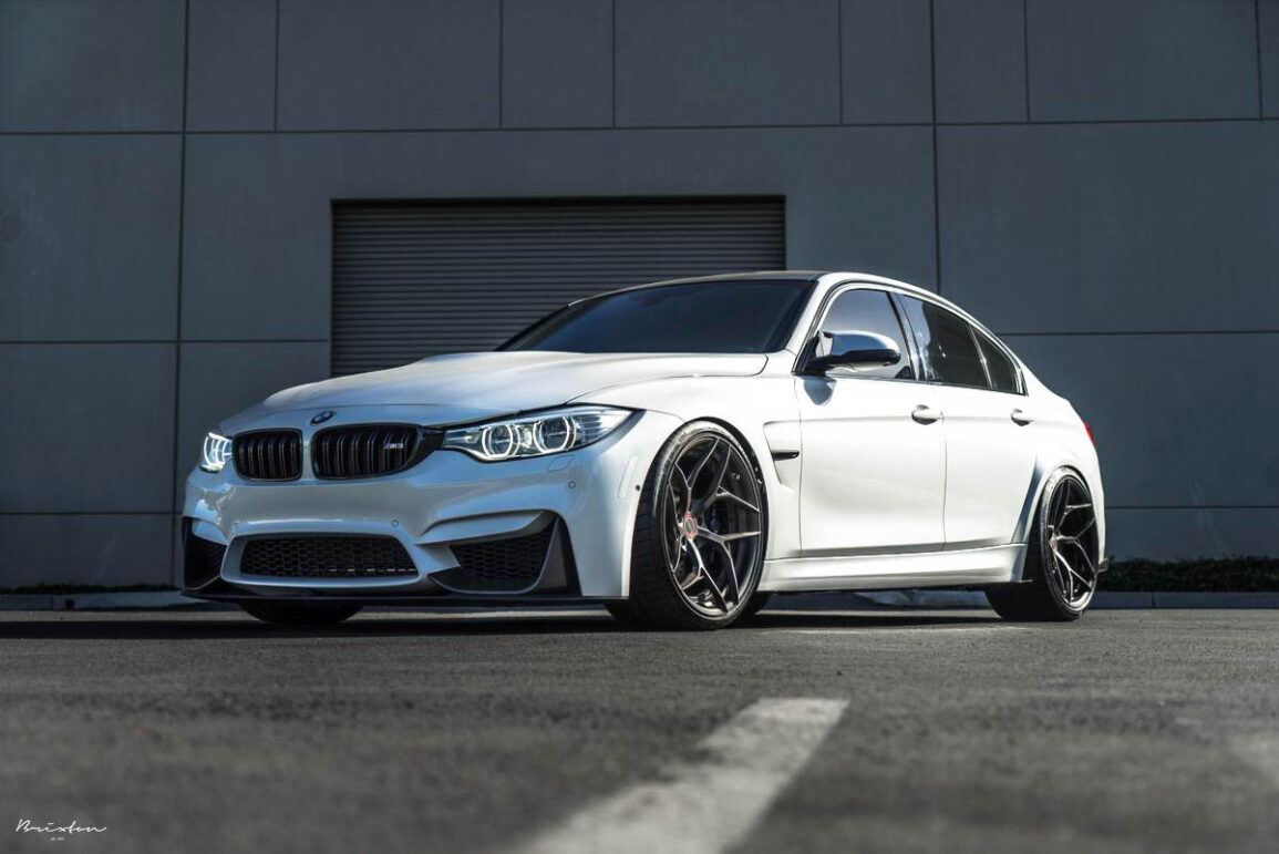 White BMW F80 M3 - Brixton Forged™