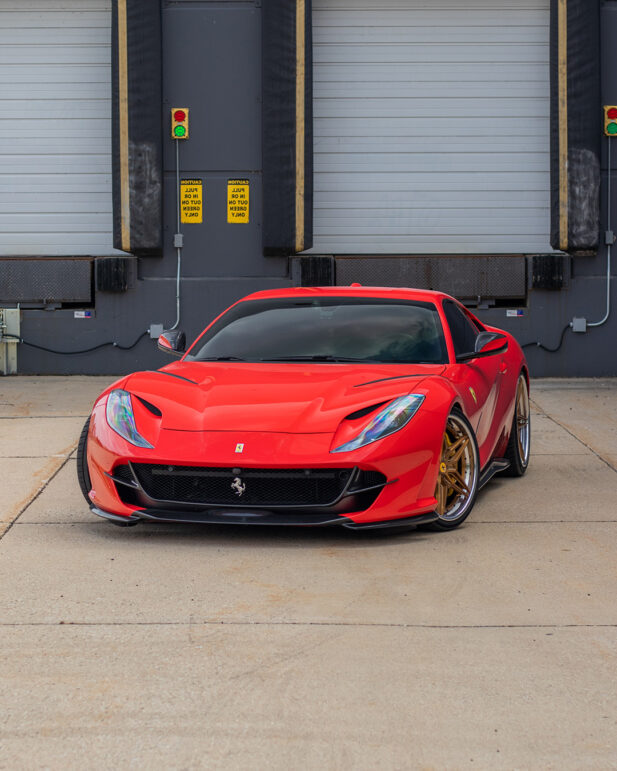 Red Ferrari 812 Superfast - Brixton Forged™