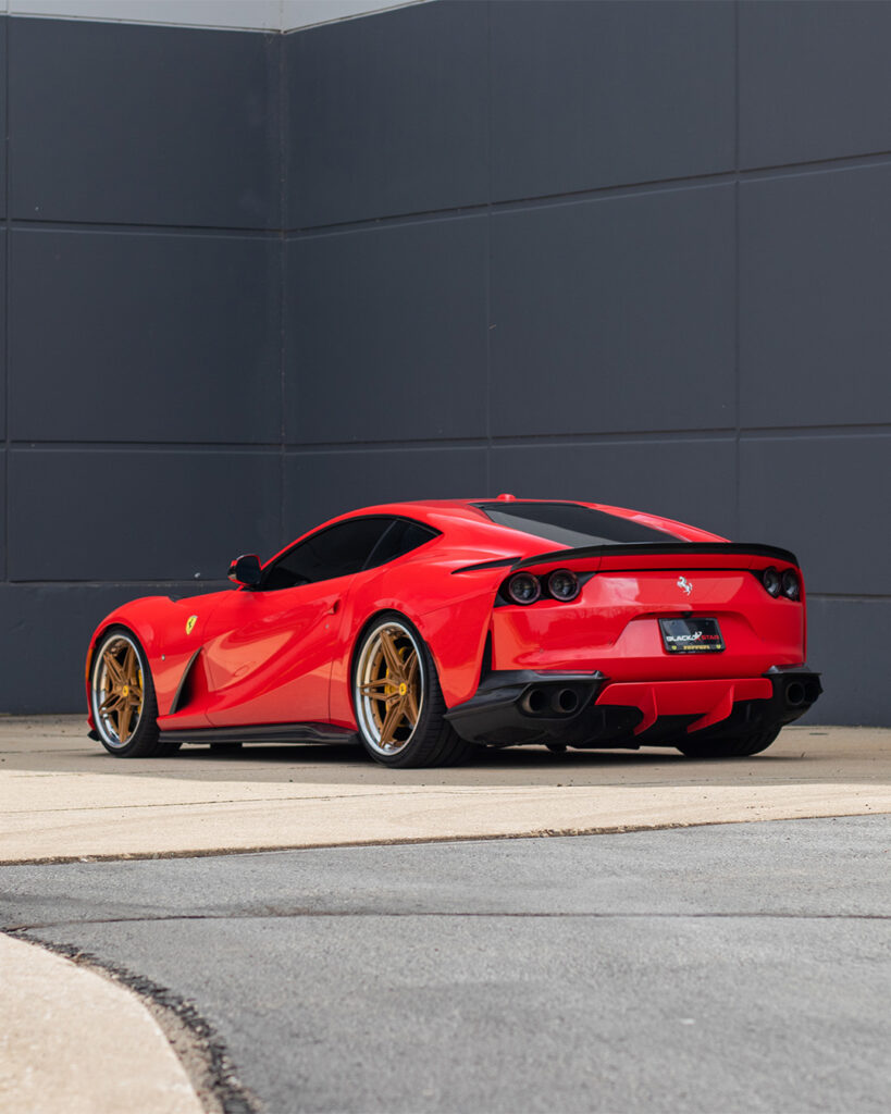Red Ferrari 812 Superfast - Brixton Forged™