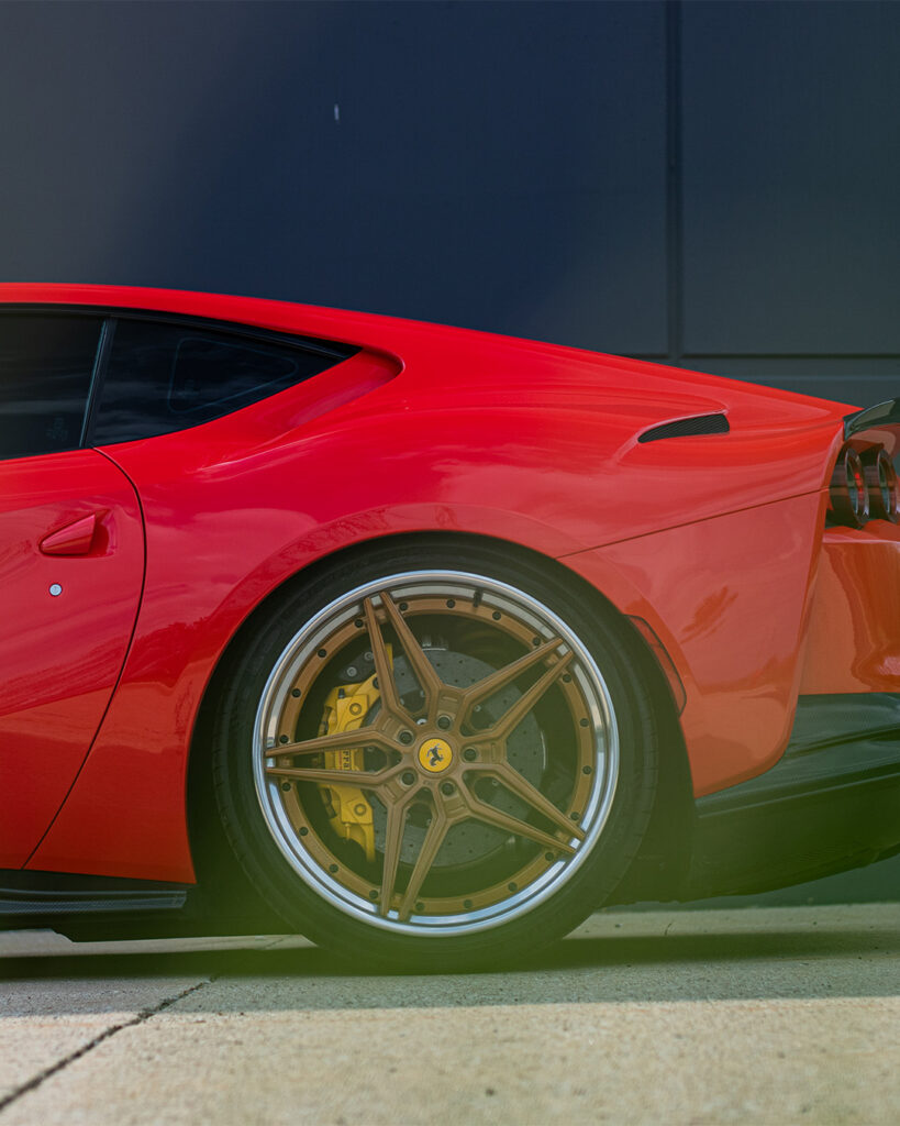 Red Ferrari 812 Superfast - Brixton Forged™