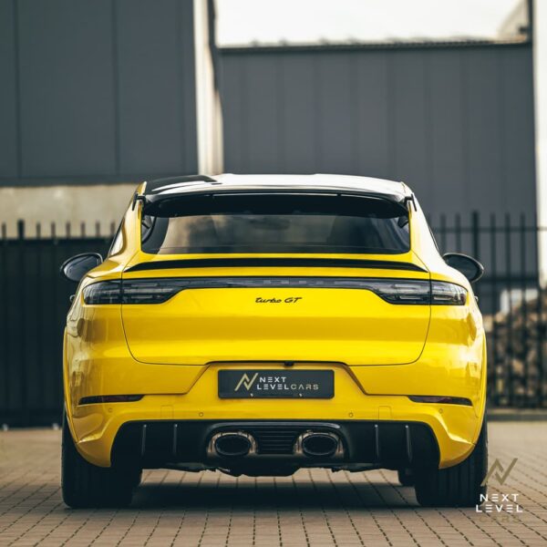 Yellow Porsche Cayenne Turbo GT - Brixton Forged™