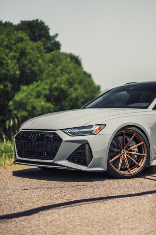 Grey Audi RS6 Avant - Brixton Forged™