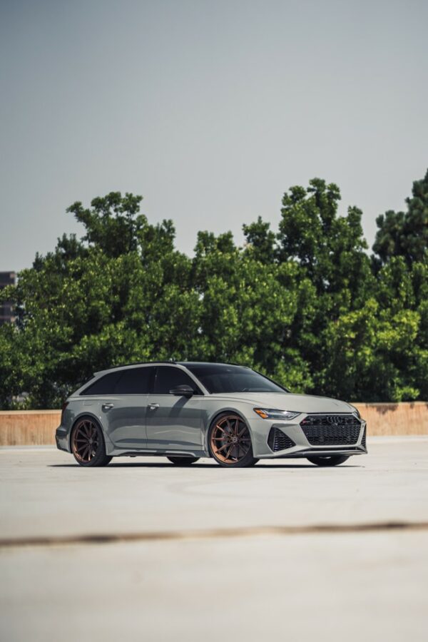 Grey Audi RS6 Avant - Brixton Forged™
