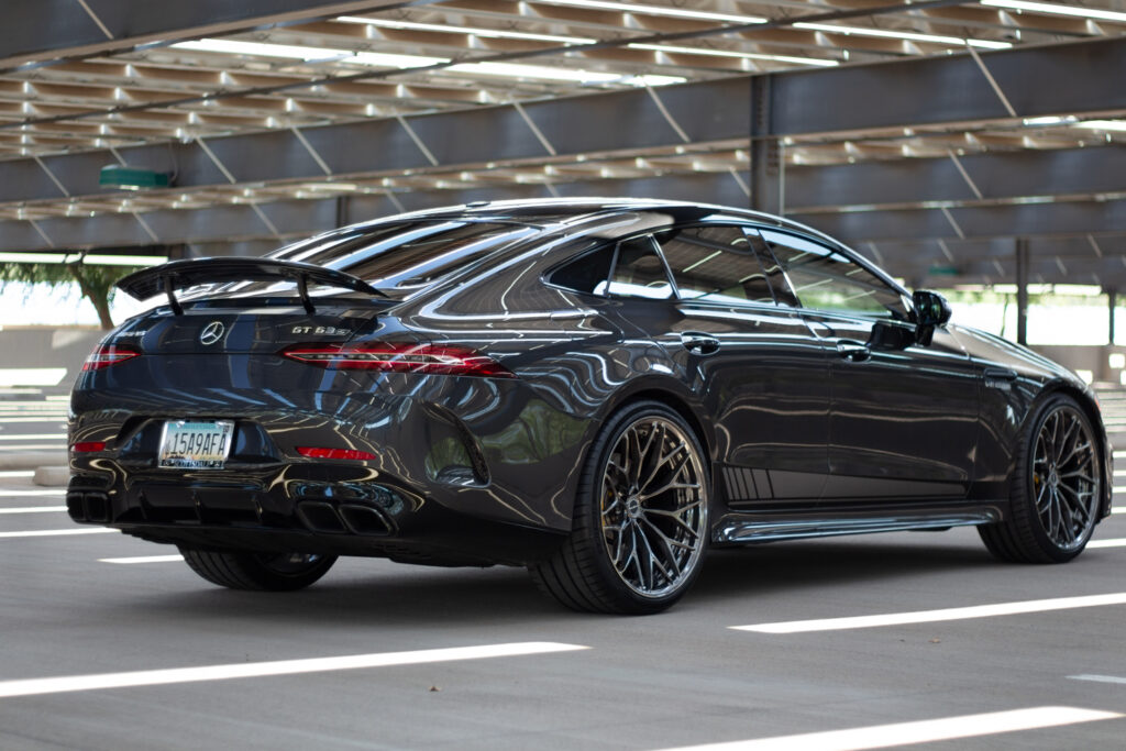 Grey Mercedes Benz GT 63S AMG - Brixton Forged™
