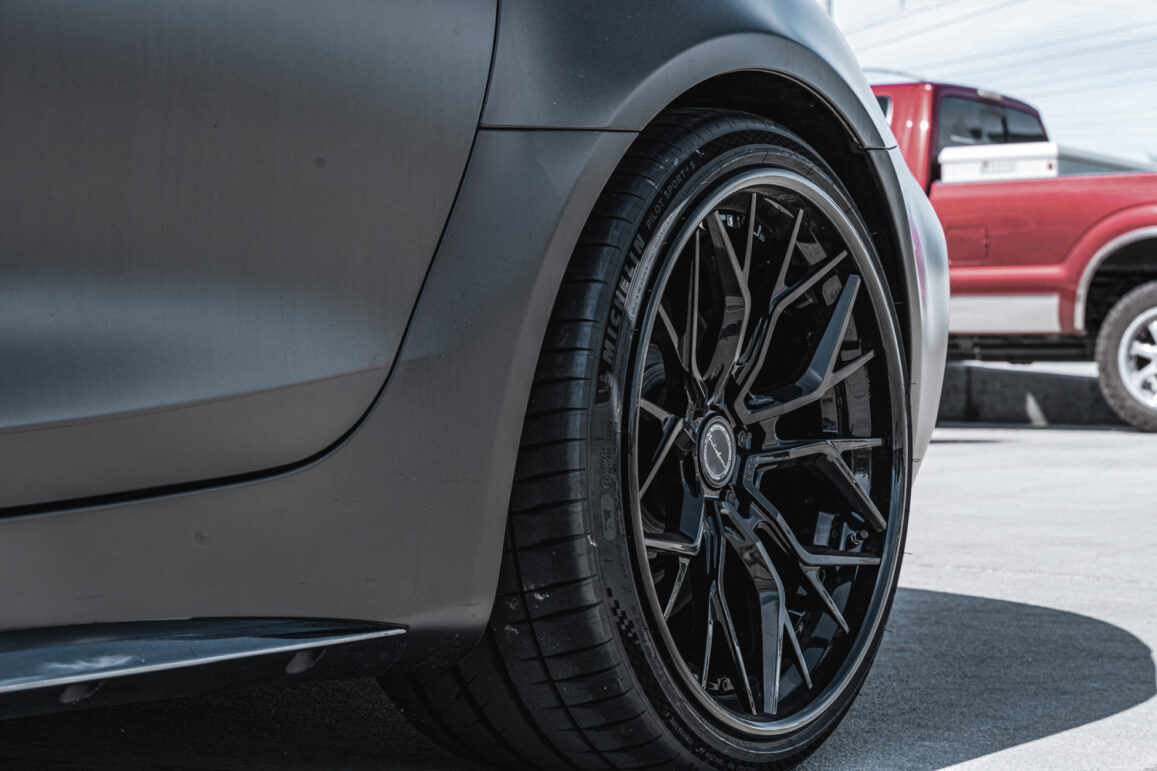 Black Mercedes Benz AMG GT - Brixton Forged™