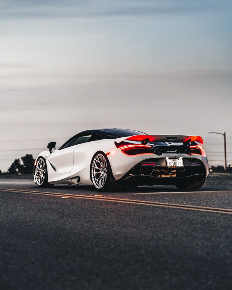 White McLaren 720s - Brixton Forged™
