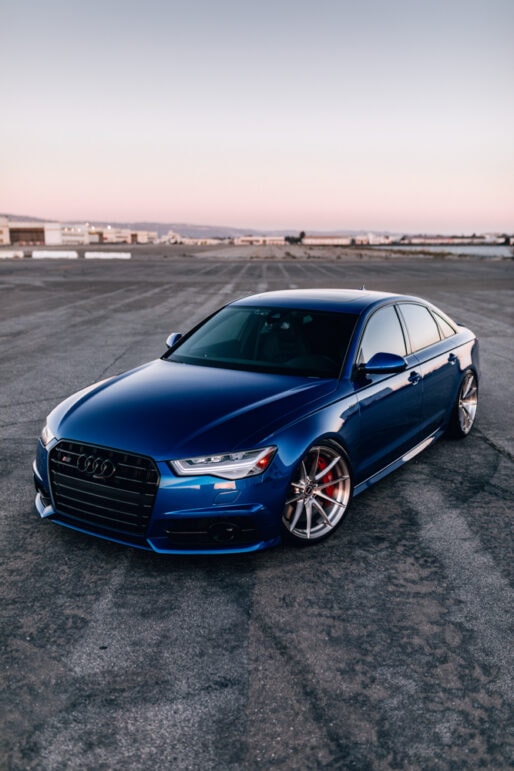 Blue Audi S6 - Brixton Forged™