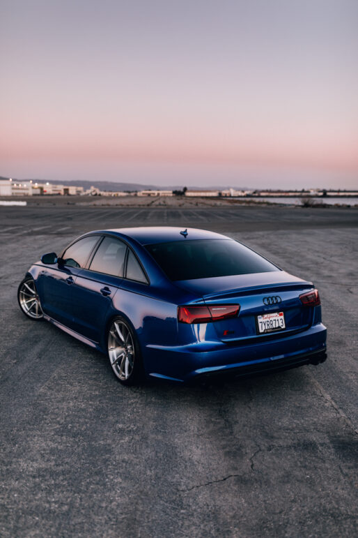 Blue Audi S6 - Brixton Forged™