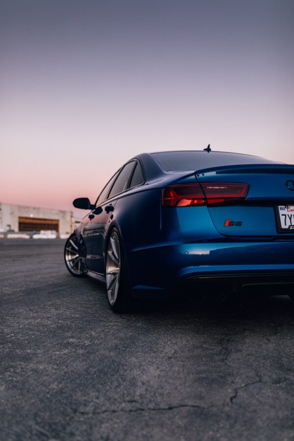 Blue Audi S6 - Brixton Forged™