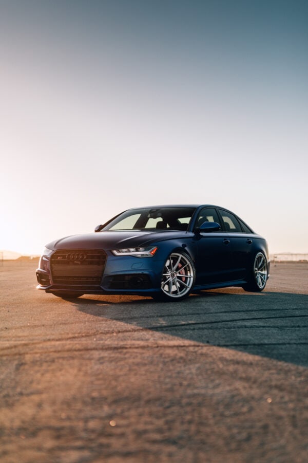 Blue Audi S6 - Brixton Forged™