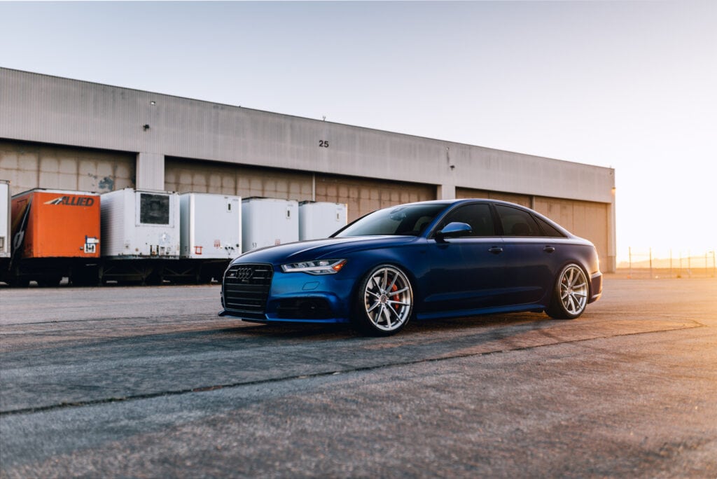 Blue Audi S6 - Brixton Forged™