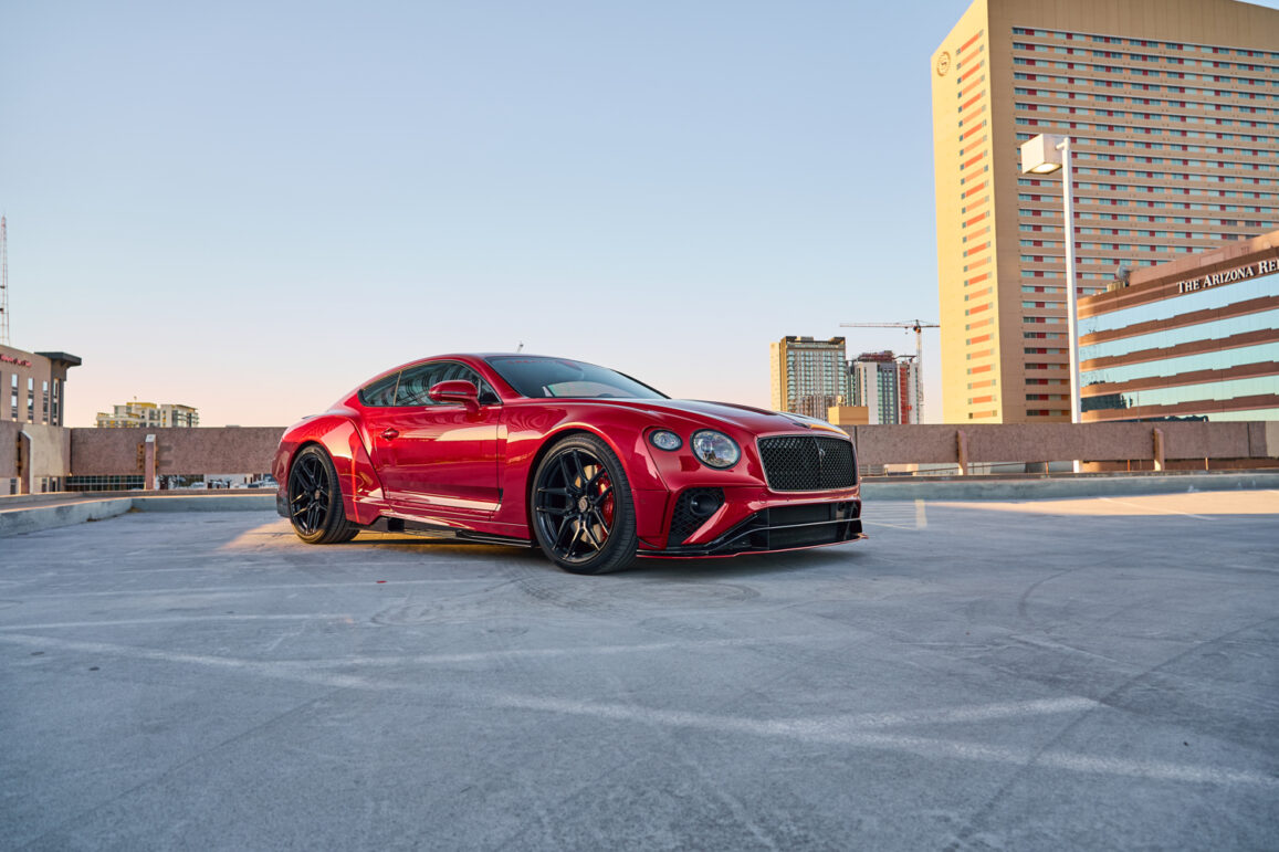 Red Bentley Continental - Brixton Forged™