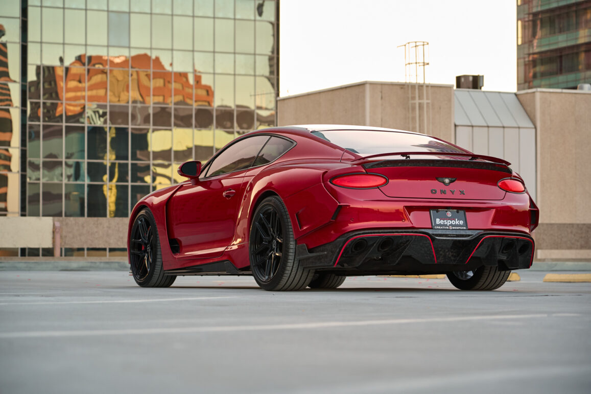 Red Bentley Continental - Brixton Forged™