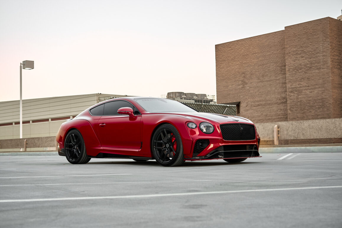 Red Bentley Continental - Brixton Forged™
