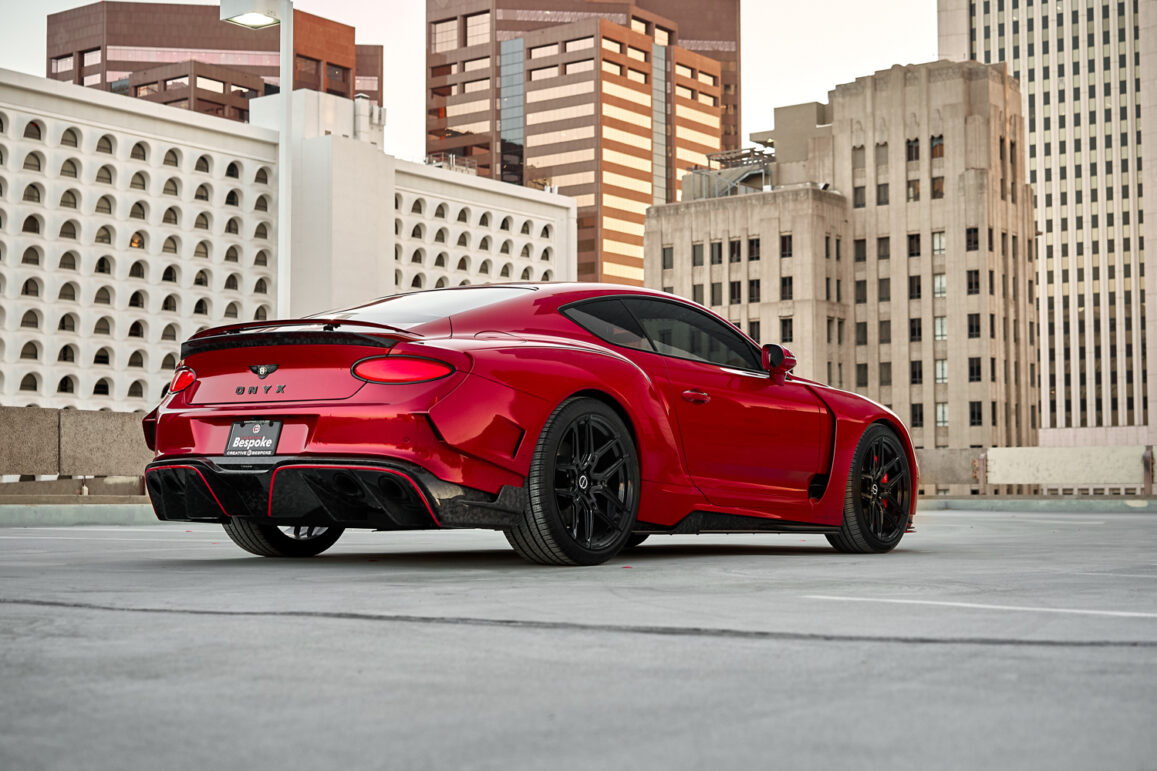 Red Bentley Continental - Brixton Forged™
