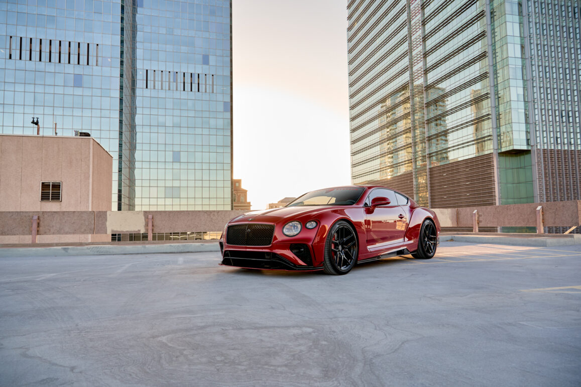 Red Bentley Continental - Brixton Forged™
