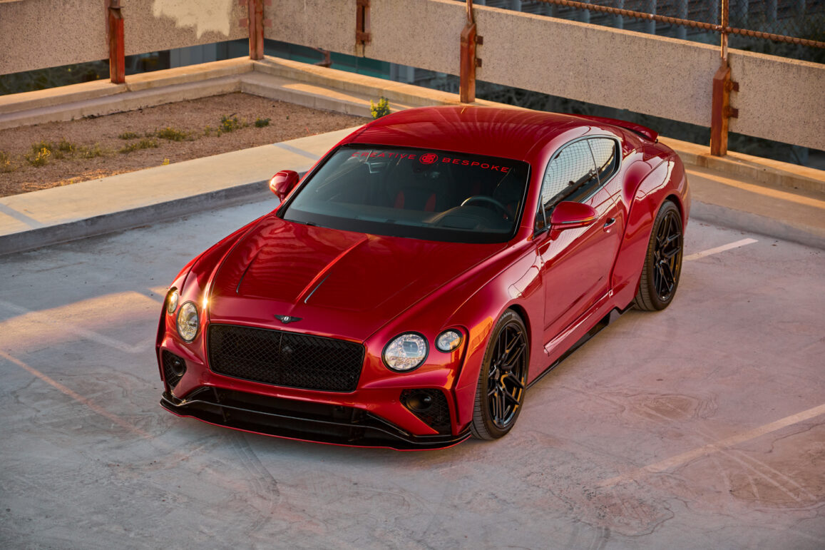 Red Bentley Continental - Brixton Forged™