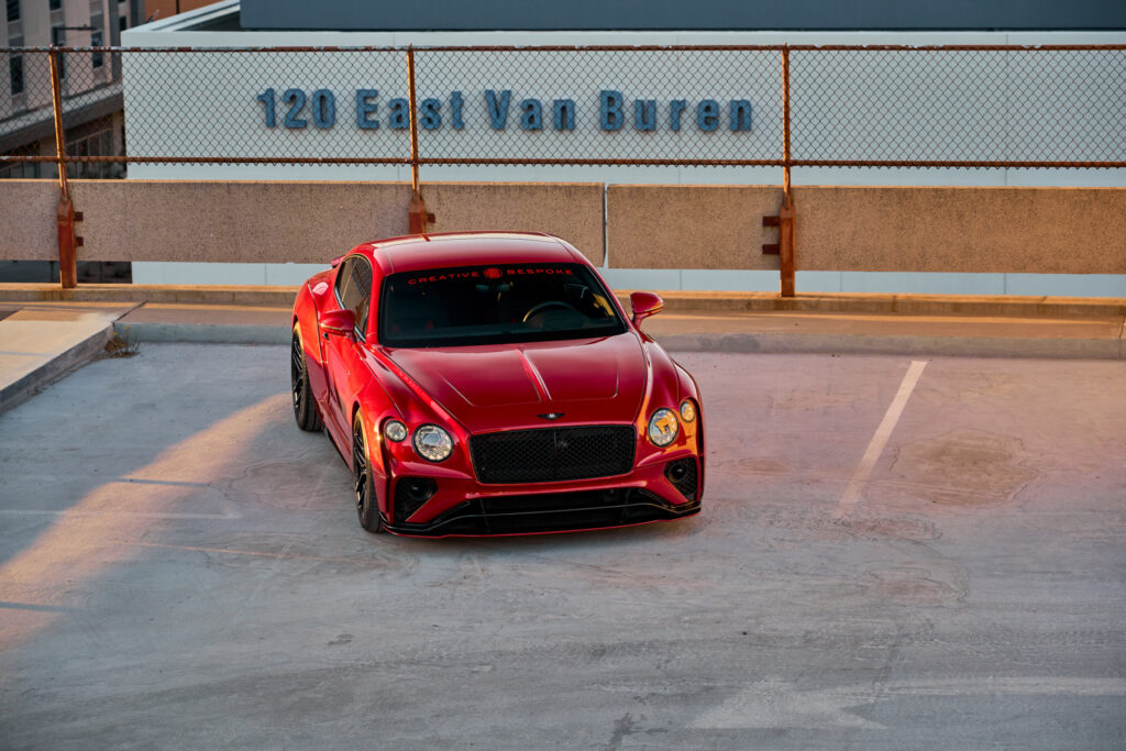 Red Bentley Continental - Brixton Forged™