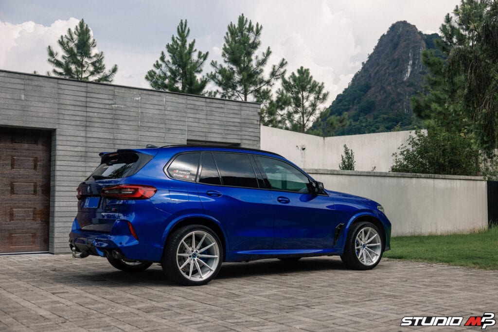 Blue BMW X5 M - Brixton Forged™