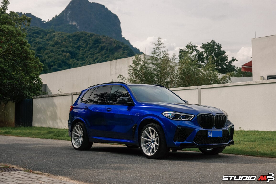 Blue BMW X5 M - Brixton Forged™
