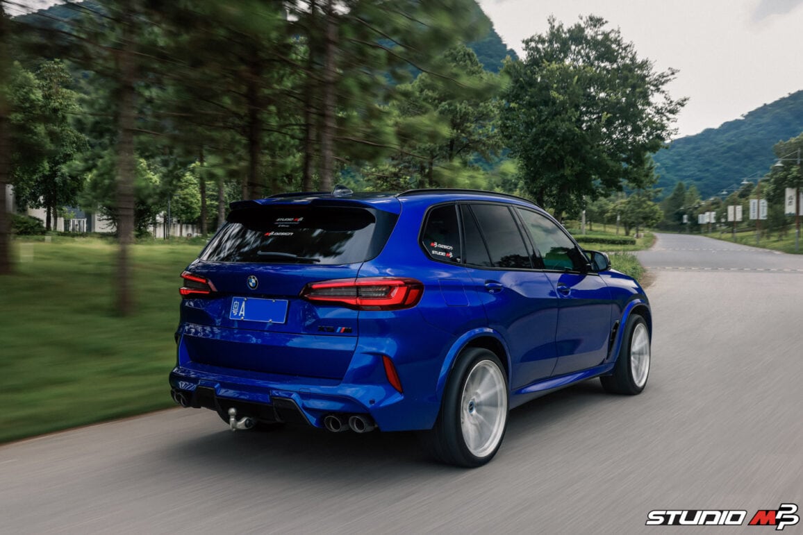 Blue BMW X5 M - Brixton Forged™
