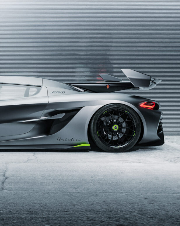 Grey Koenigsegg Jesko - Brixton Forged™