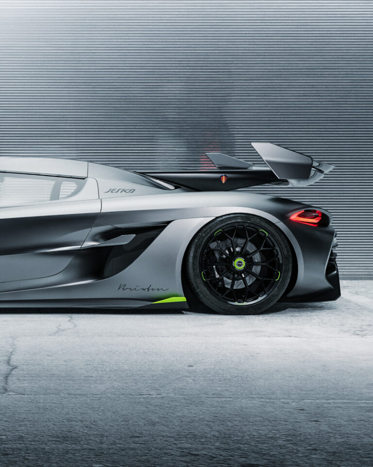 Grey Koenigsegg Jesko - Brixton Forged™