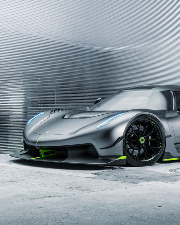 Grey Koenigsegg Jesko - Brixton Forged™