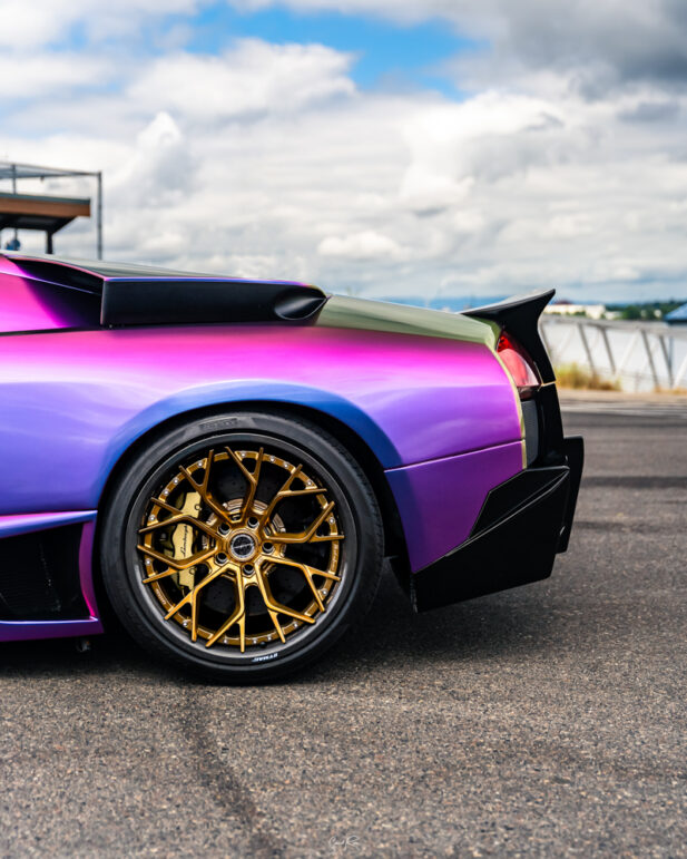 Celestial Unicorn wrapped Lamborghini Murciélago - Brixton Forged™